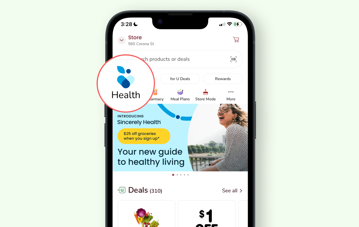 Sincerely Health Safeway - Nutrition, Health, & Wellness App